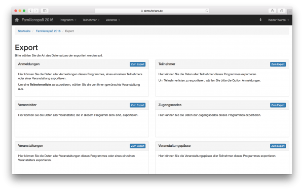 Funktionen – Feripro